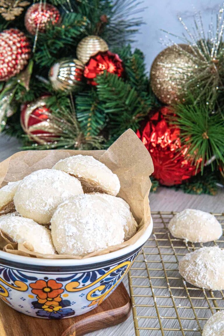 Easy Snowball Cookie Recipe (No Nuts) - Salt & Spoon