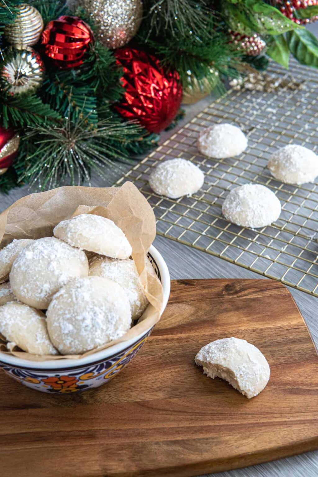 Easy Snowball Cookie Recipe (No Nuts) - Salt & Spoon