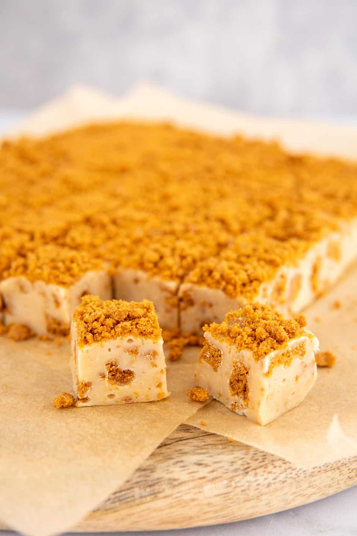 Easy Biscoff Fudge - Salt & Spoon