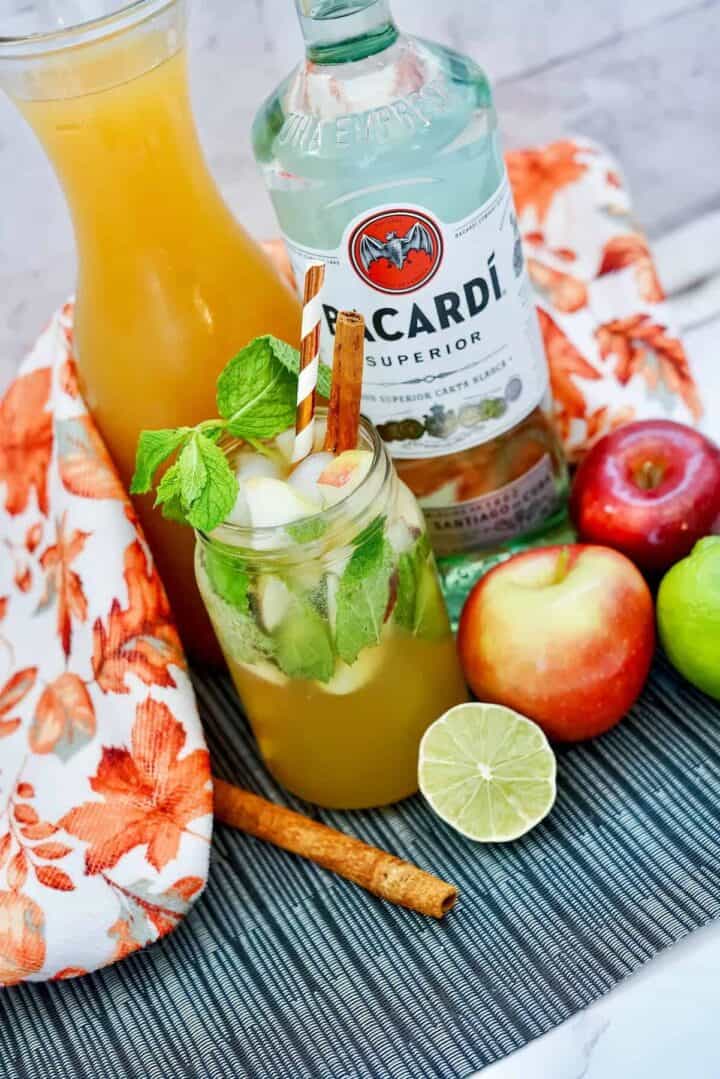 Easy Apple Cider Mojito - Salt & Spoon