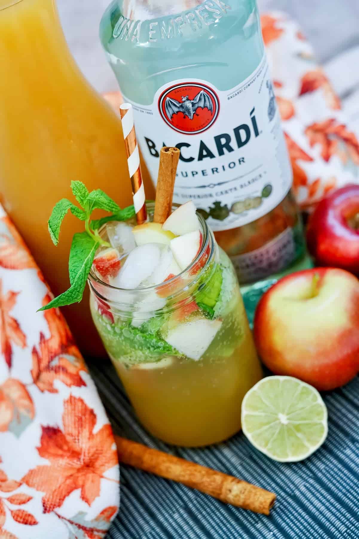 Easy Apple Cider Mojito - Salt & Spoon