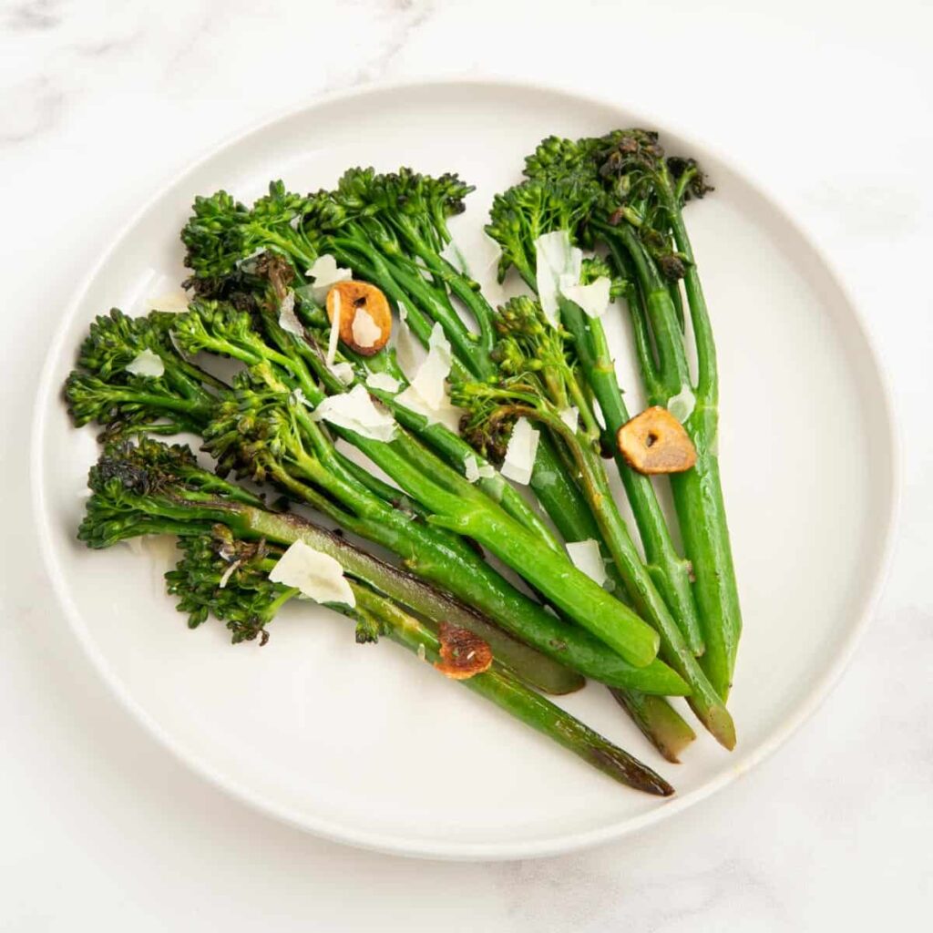 Pan Fried Tender Stem Broccoli - Salt & Spoon