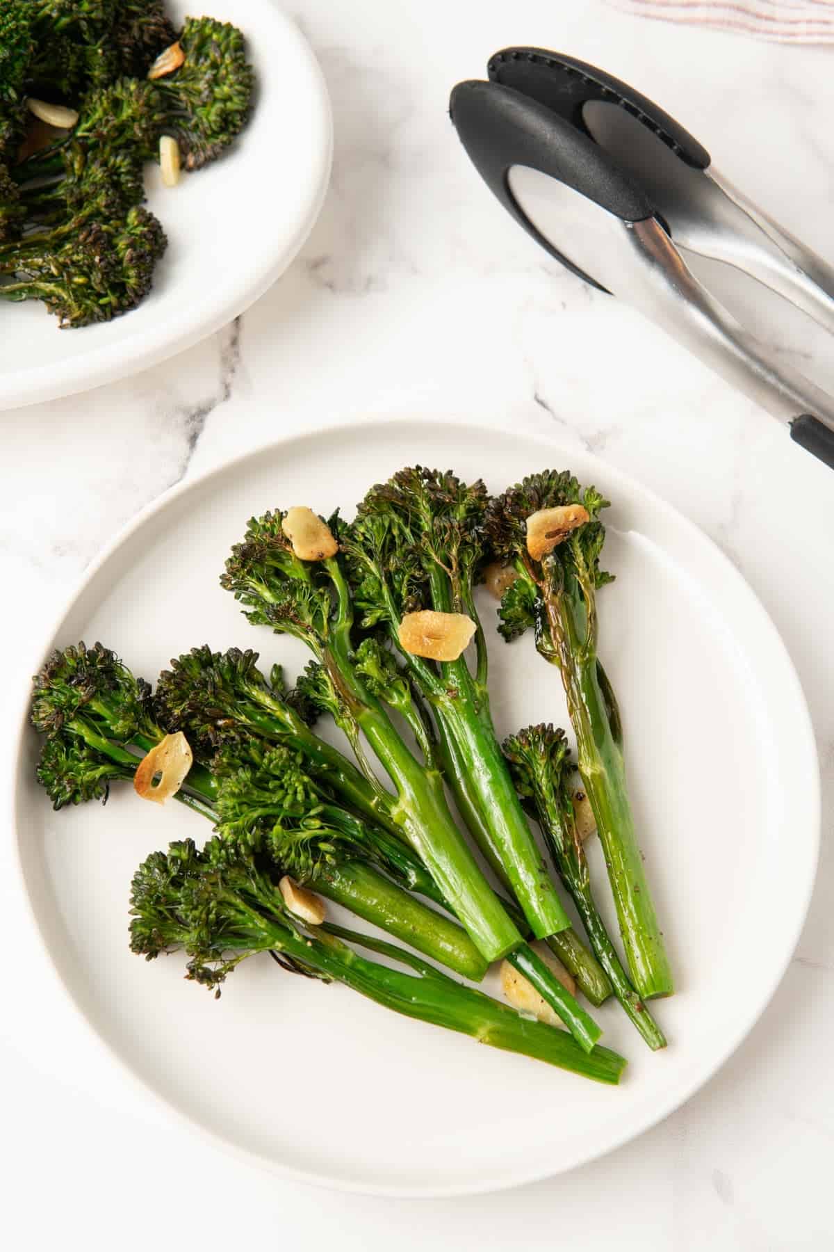 Roasted Tenderstem Broccoli (Broccolini) - Salt & Spoon
