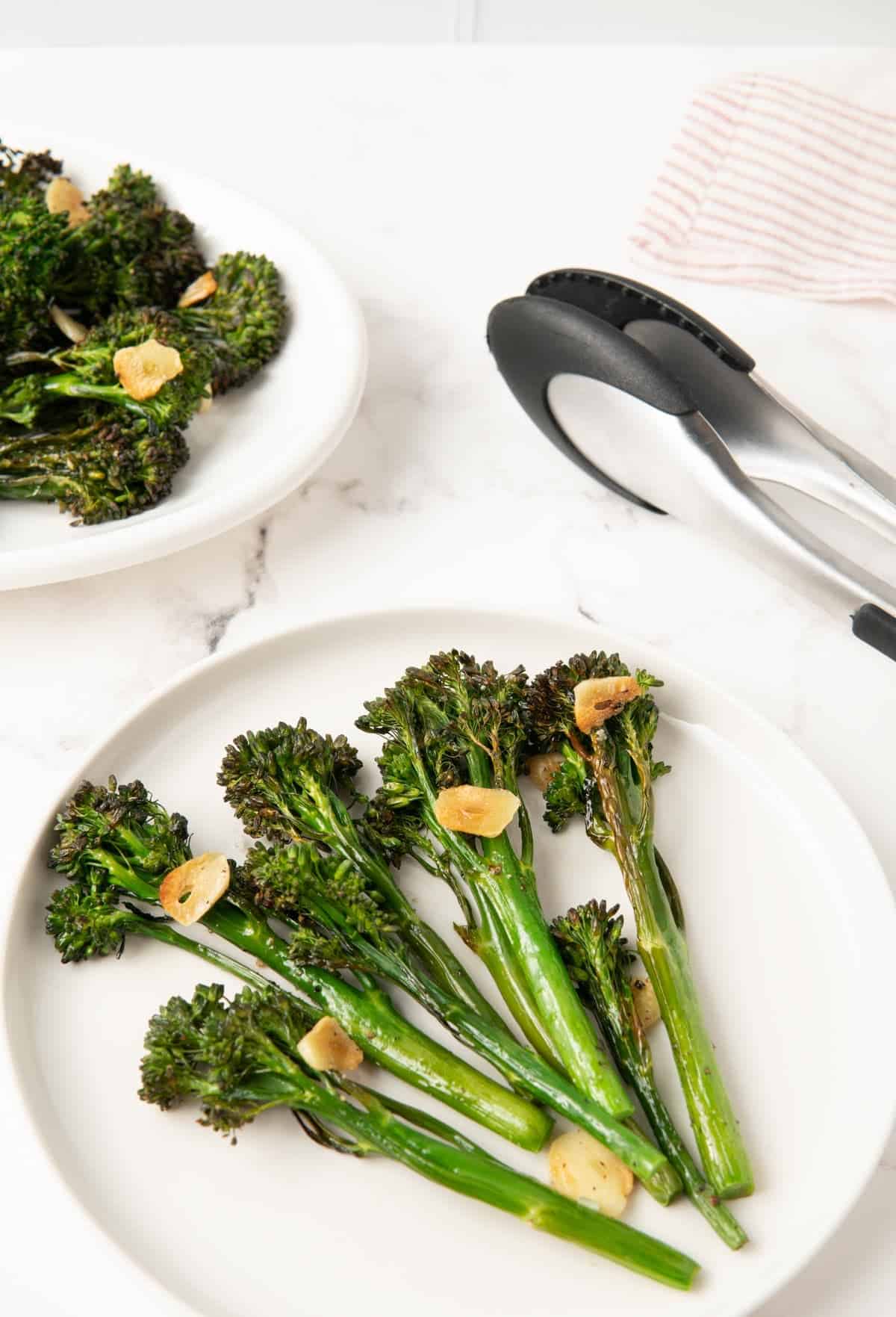 Roasted Tenderstem Broccoli (Broccolini) - Salt & Spoon