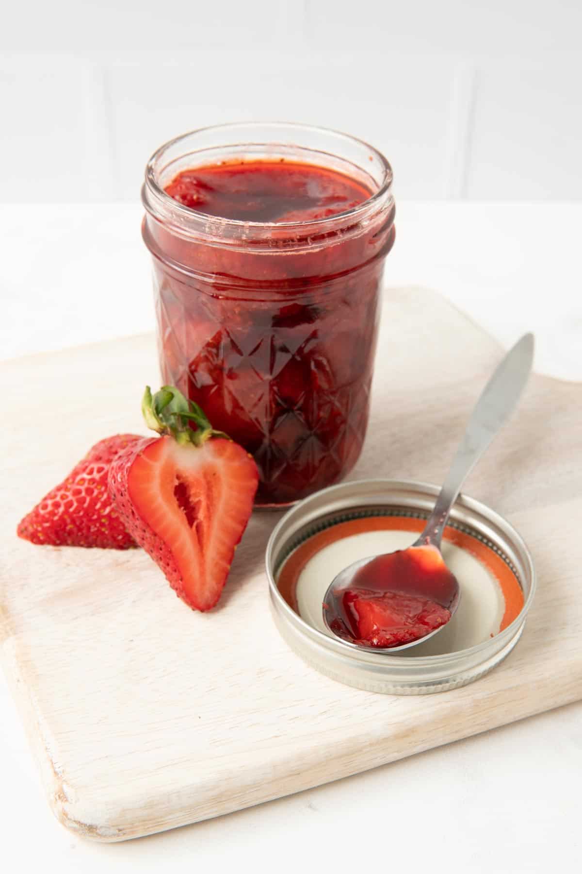 Simple Strawberry Compote - Salt & Spoon
