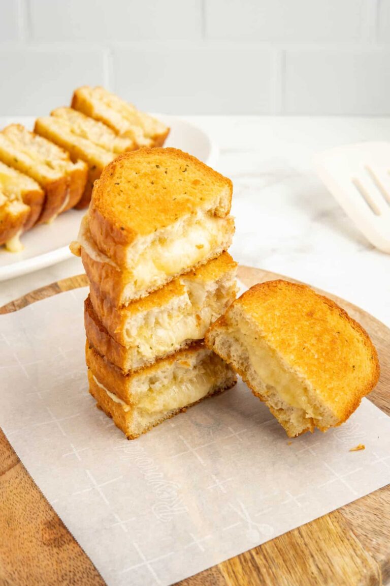 Air Fryer Toasted Sandwich - Salt & Spoon
