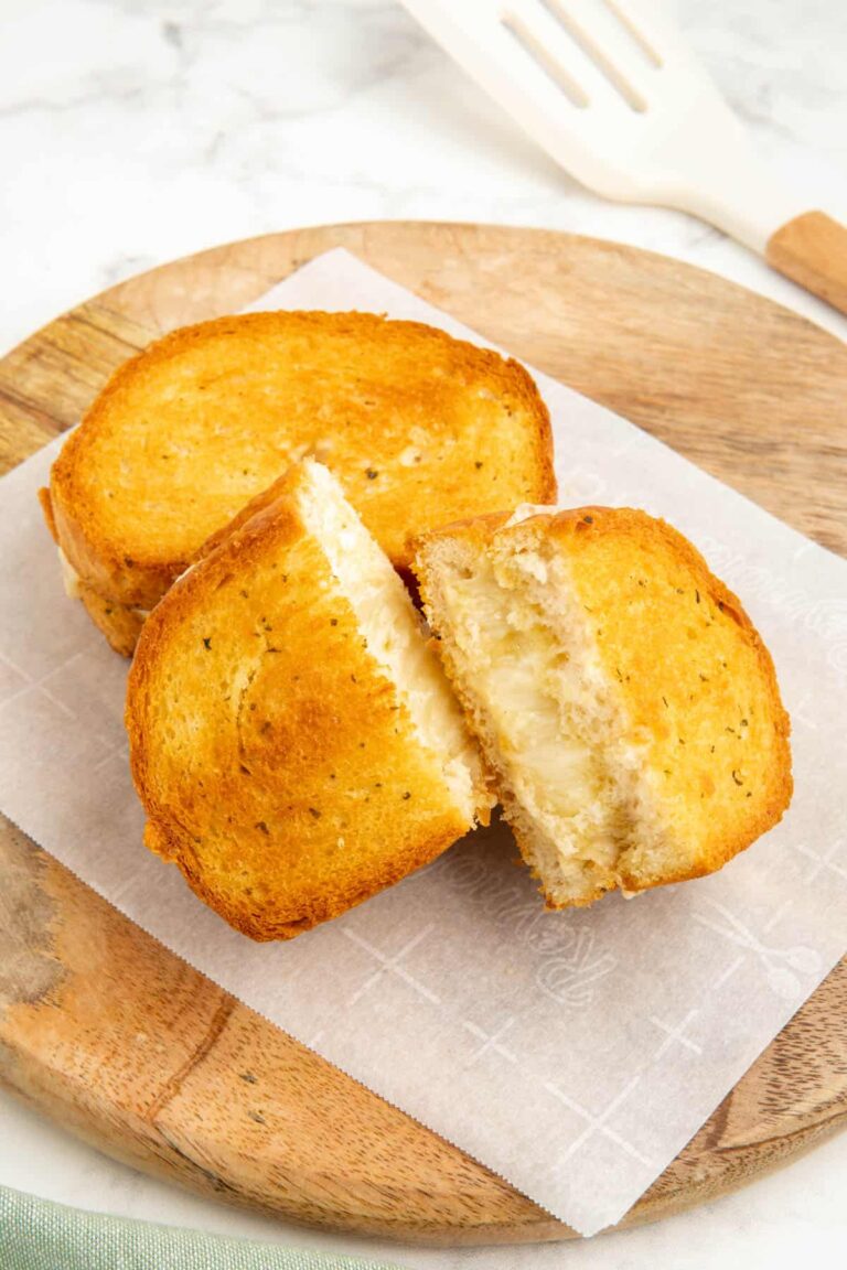 Air Fryer Toasted Sandwich - Salt & Spoon