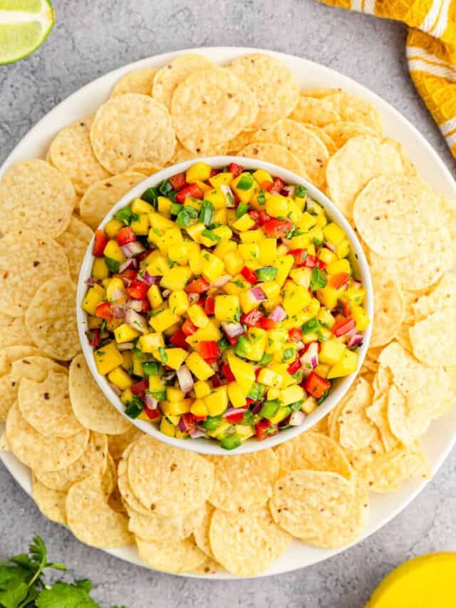 Mango Pico De Gallo Story - Salt & Spoon