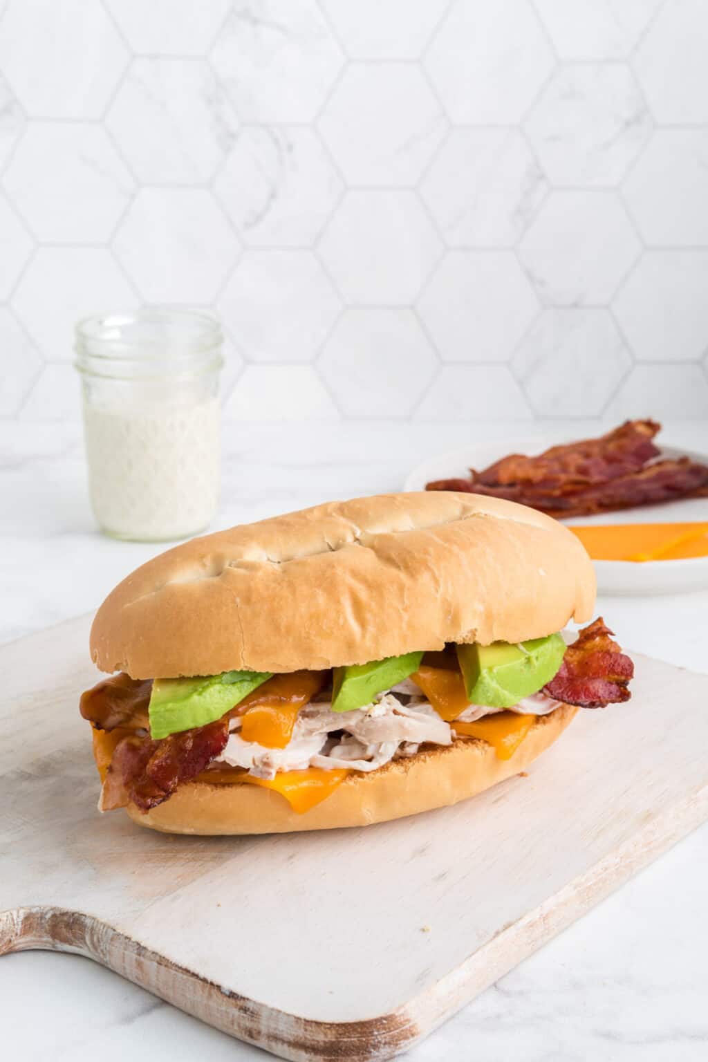 Chicken Bacon Ranch Sandwich - Salt & Spoon