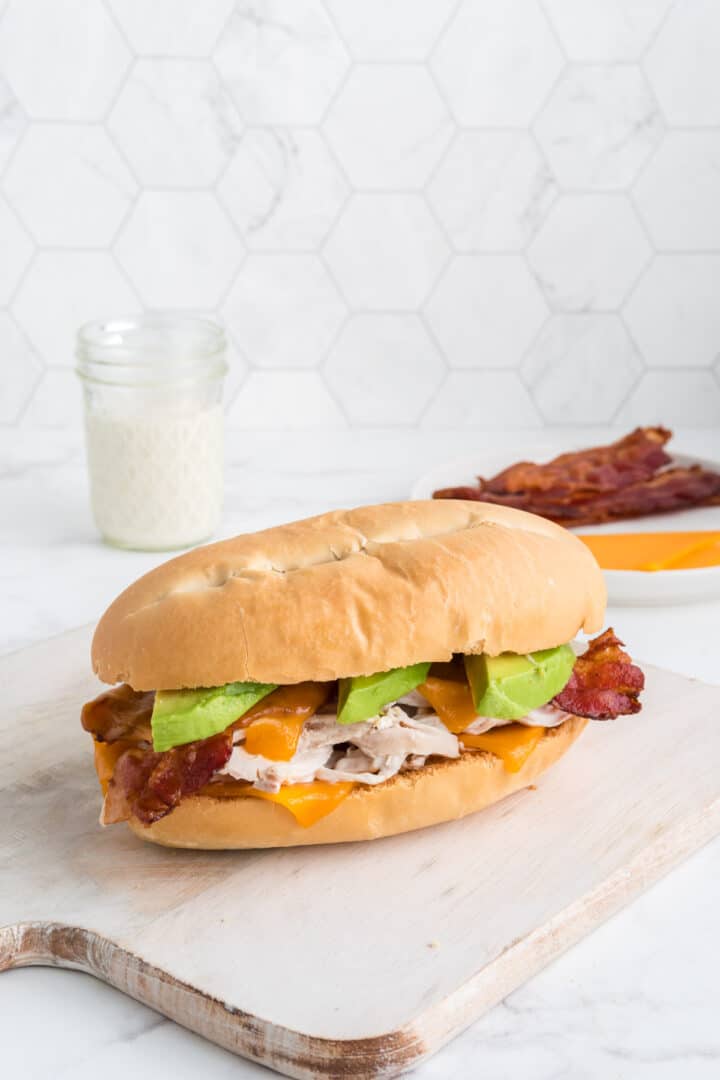 Chicken Bacon Ranch Sandwich - Salt & Spoon