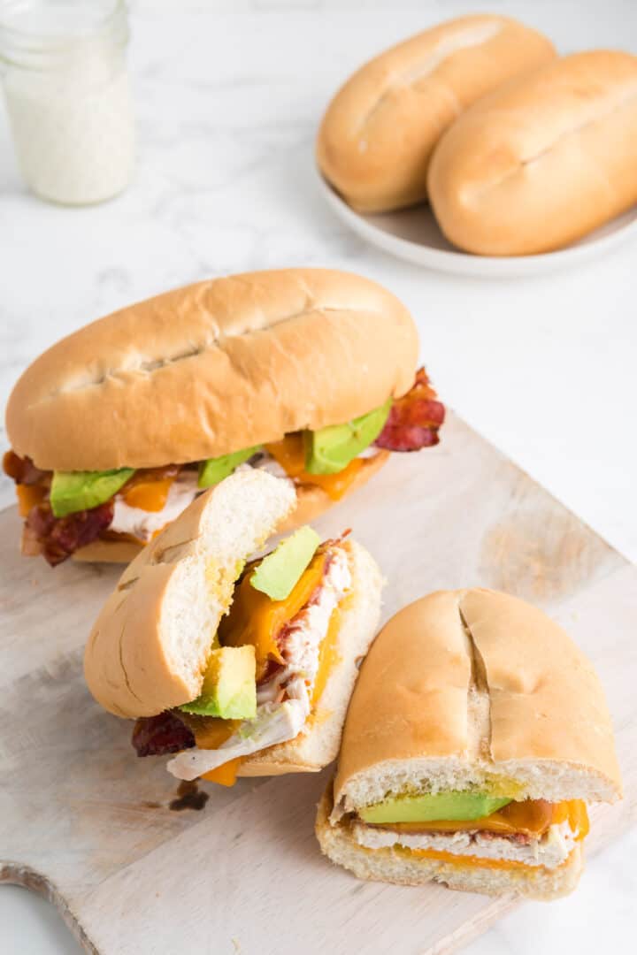 Chicken Bacon Ranch Sandwich - Salt & Spoon