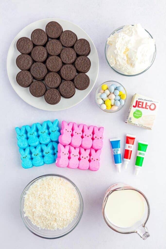 Peeps Easter Dirt Cups - Salt & Spoon
