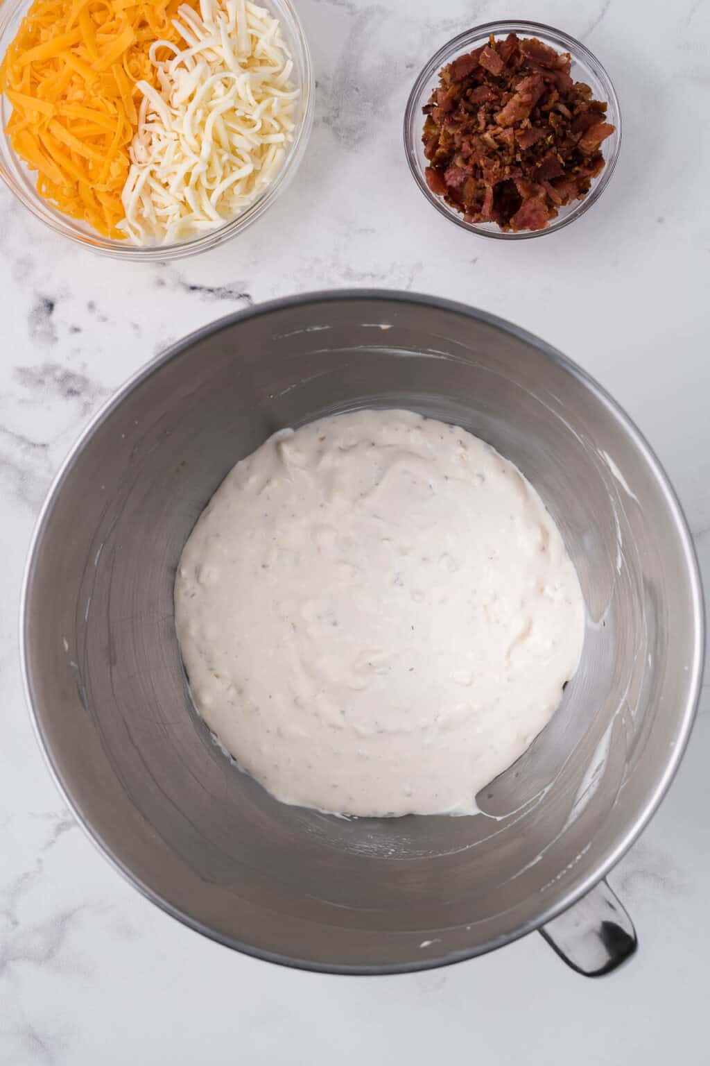 Cheese And Bacon Cob Loaf - Salt & Spoon