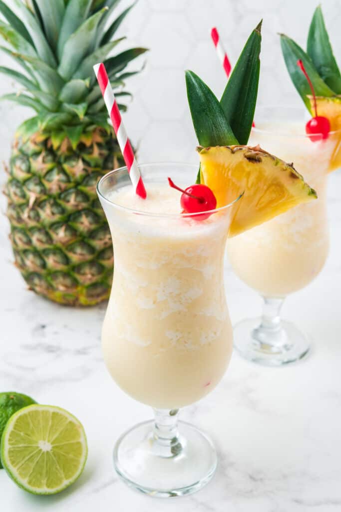 Pina Colada Mocktail - Salt & Spoon